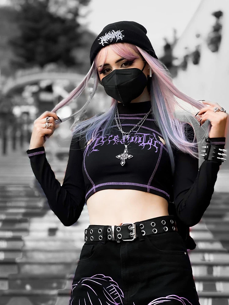 Purple Cyber Goth