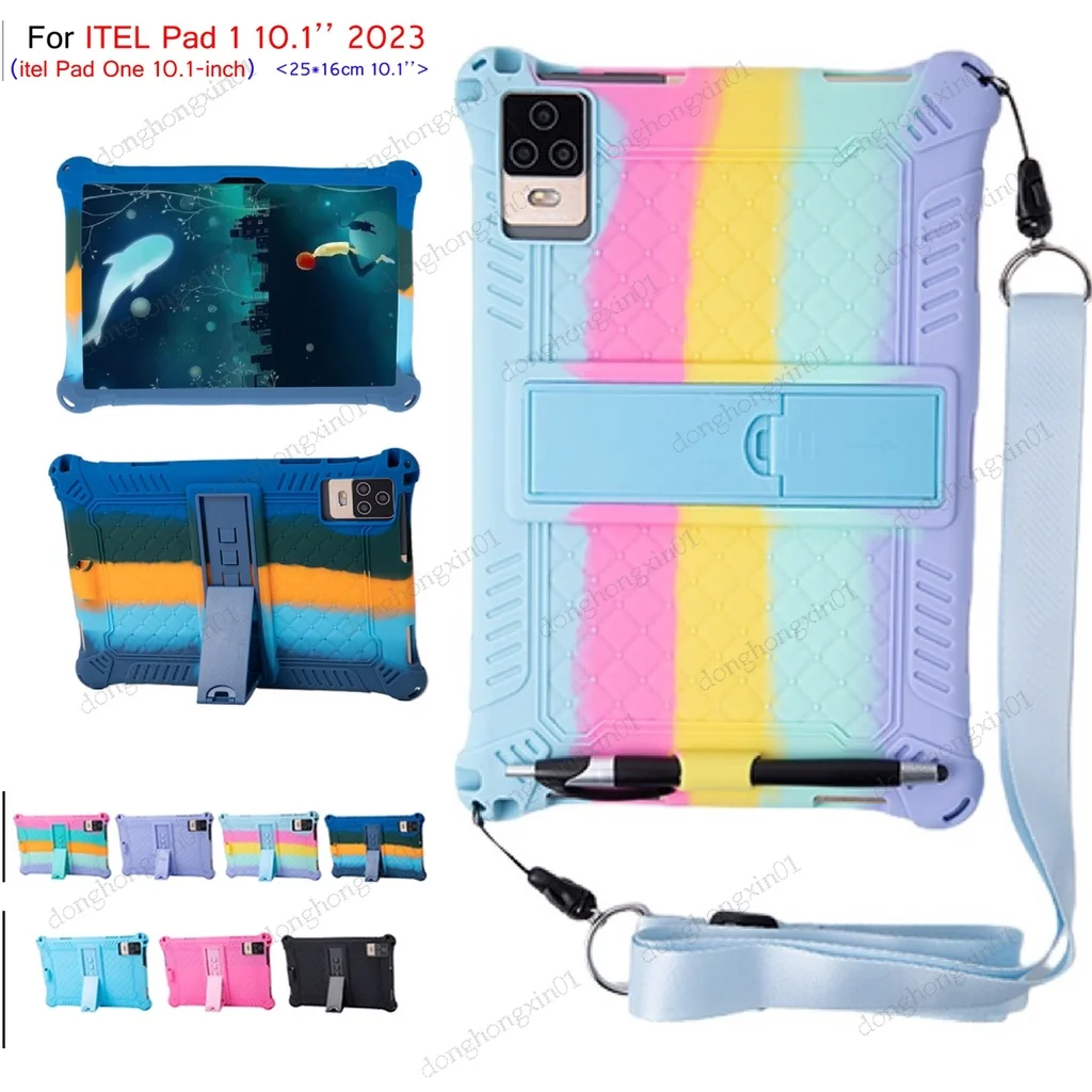 Pulseira-de-Silicone-Arco-ris-e-Caneta-Stylu-Tablet-Android-12-1-One-4G ...