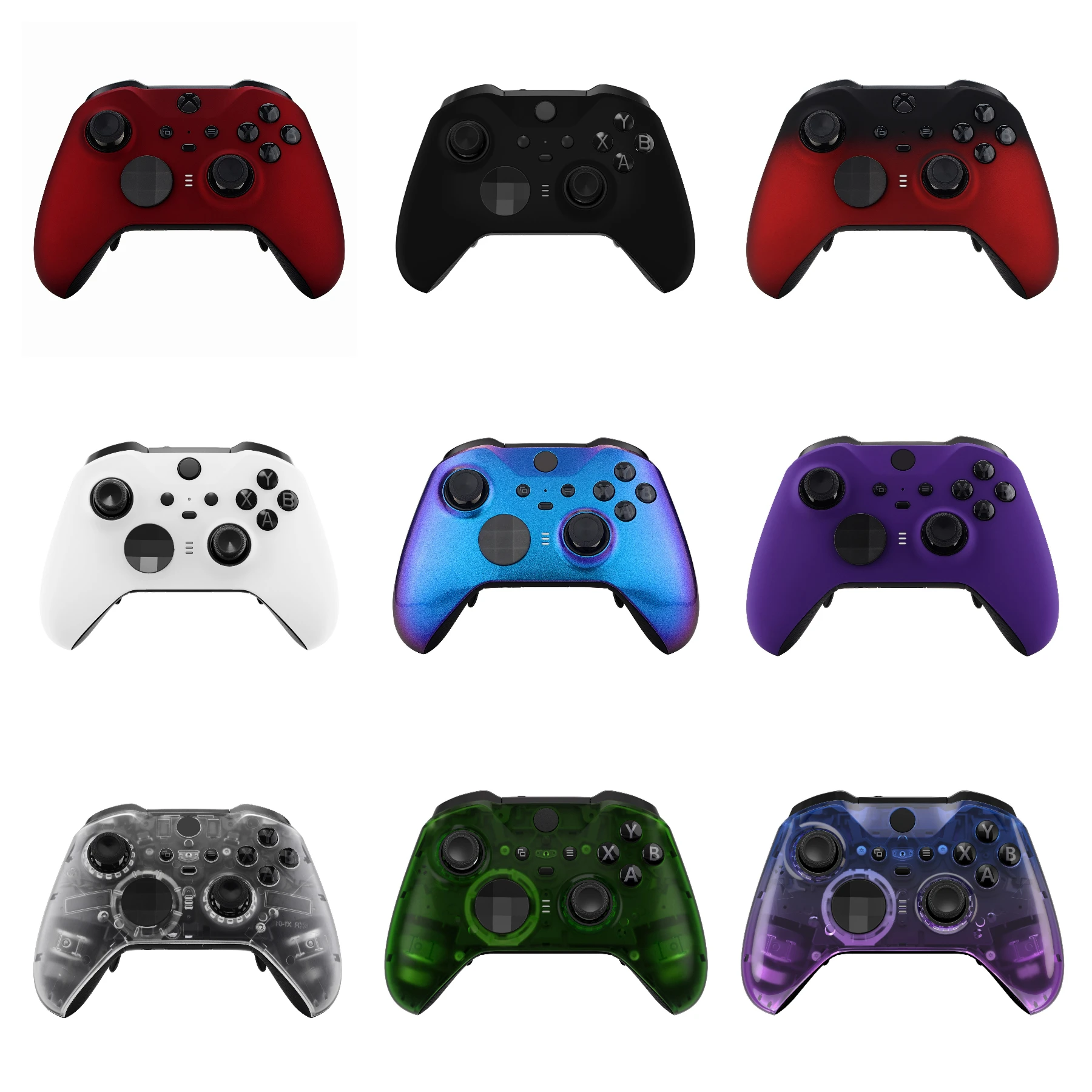 eXtremeRate Replacement Front Housing Shell Case for Xbox One Elite ...