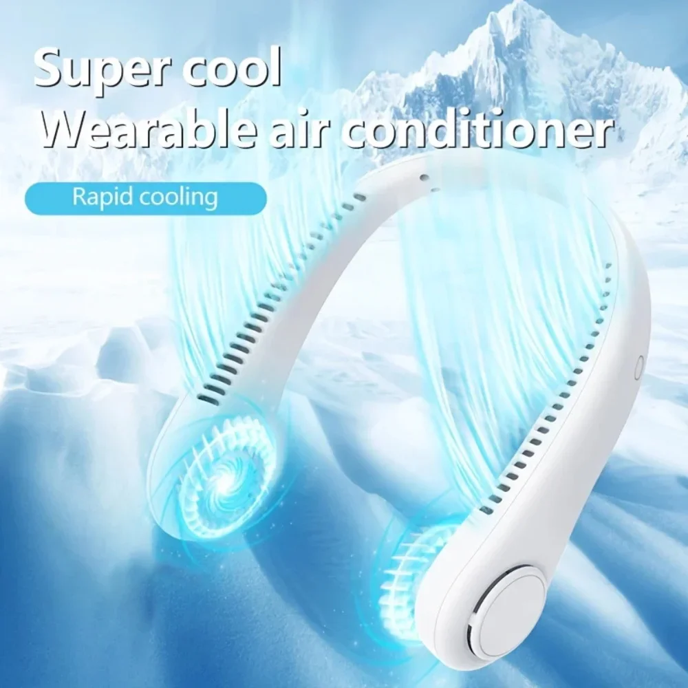 Portable-Mini-Home-Summer-Air-cooled-Neck-Hanging-Fan-for-Outdoor ...