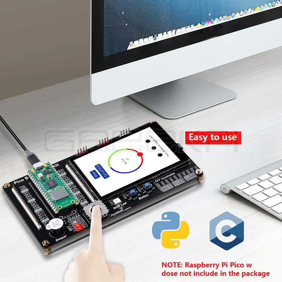 Arduino Kit GeeekPi Raspberry Pi Pico W IoT Starter Kit MicroPython ...