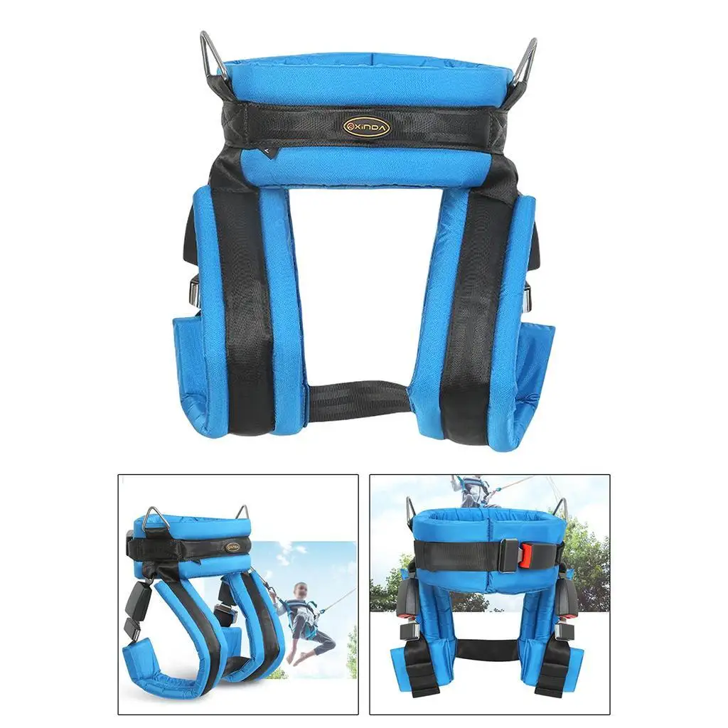 Kids-Adults-Safety-Belt-Children-Bungee-Rope-Jumping-Trampoline-Harness ...