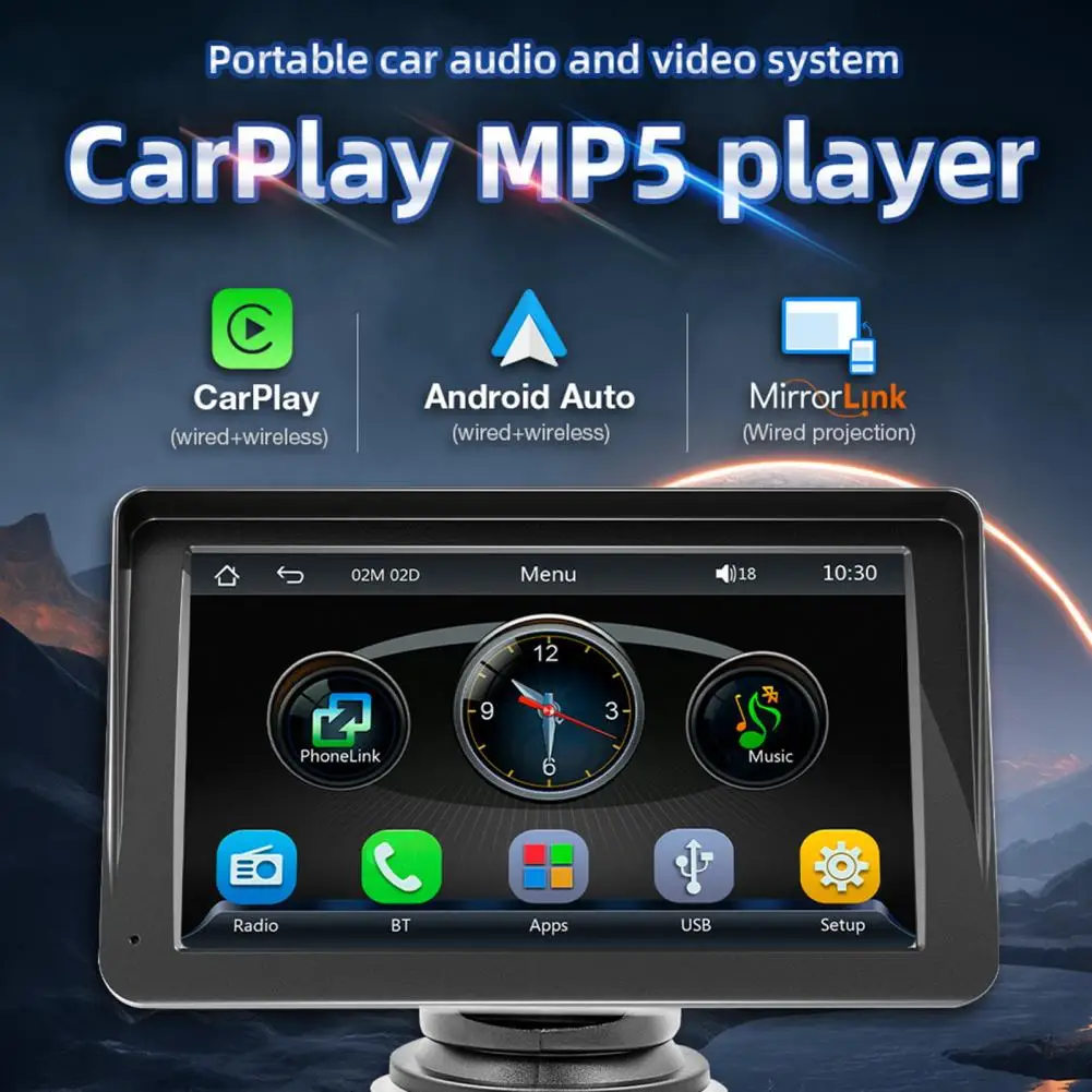 Universal-7-Car-Radio-Multimedia-Video-Player-Wireless-Carplay-And ...