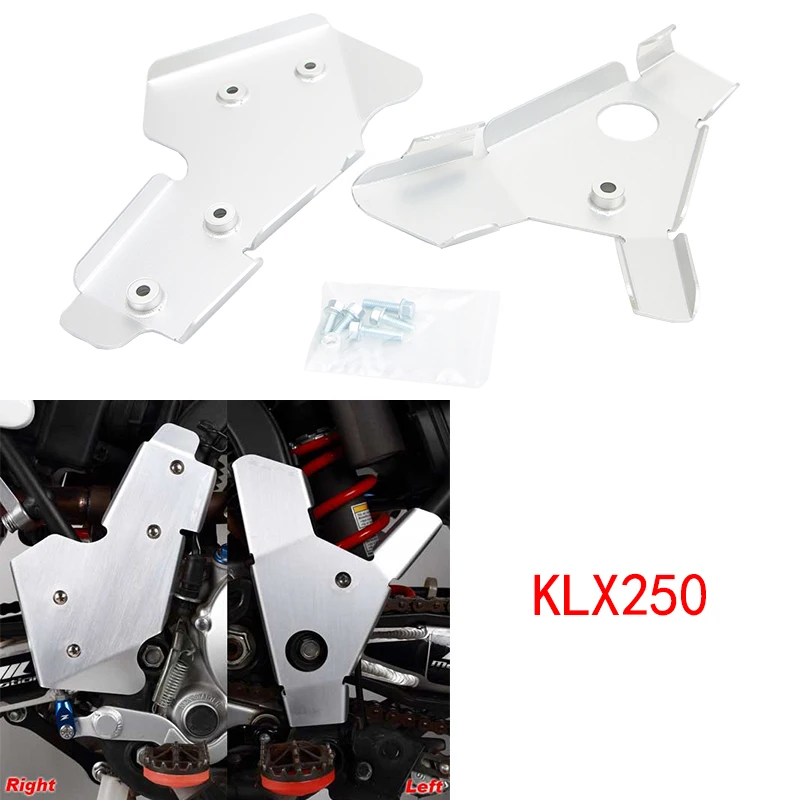 For-KAWASAKI-KLX250-Frame-Guards-Aluminum-Pads-Motorcycle-Accessories ...