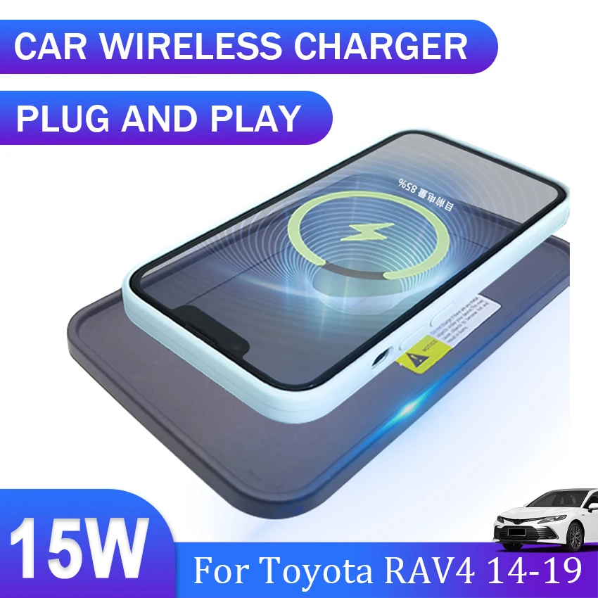 15W-Wireless-Charger-Special-on-board-QI-phone-fast-charging-panel-Car ...