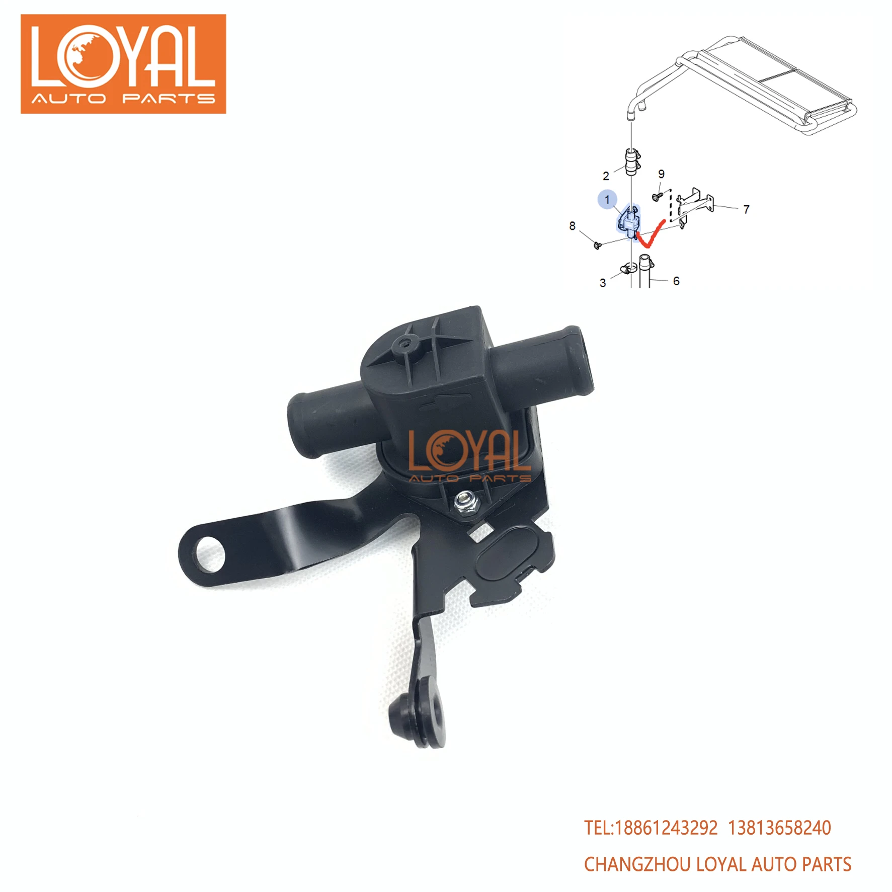 1 unidad para Scania, bomba de camión, accesorios de válvula de agua de ...