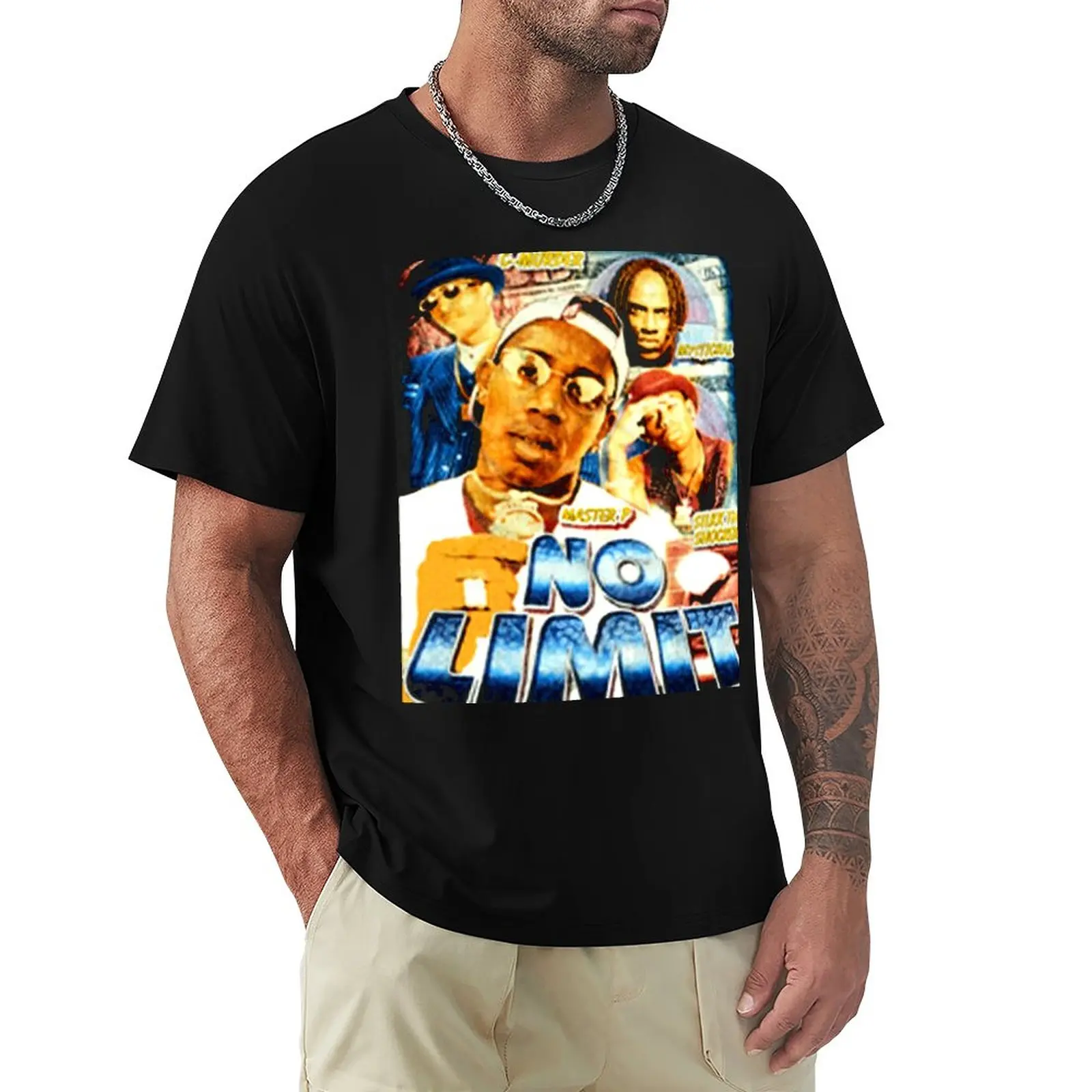 NO LIMIT RECORDS MASTER P RAP T Shirt boys t shirts tops mens plain t ...