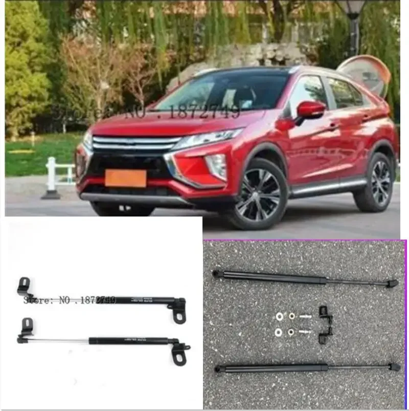 For-Mitsubishi-eclipse-cross-ab-2018-2019-2x-Engine-Cover-Support-Rod ...