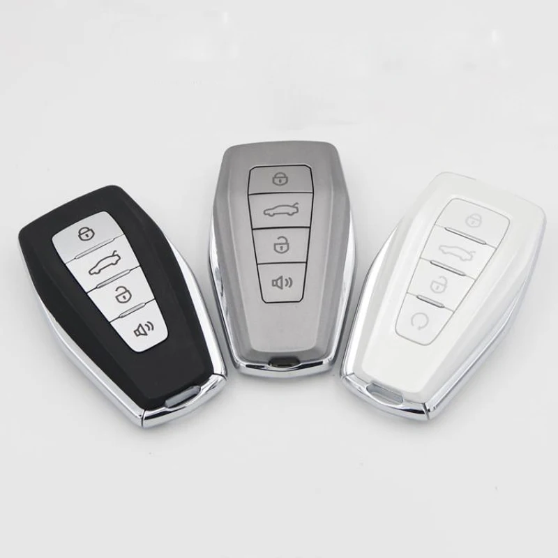 Original Car Keyless Smart Remote Key 433mhz 4a/id47 Chip For Geely ...
