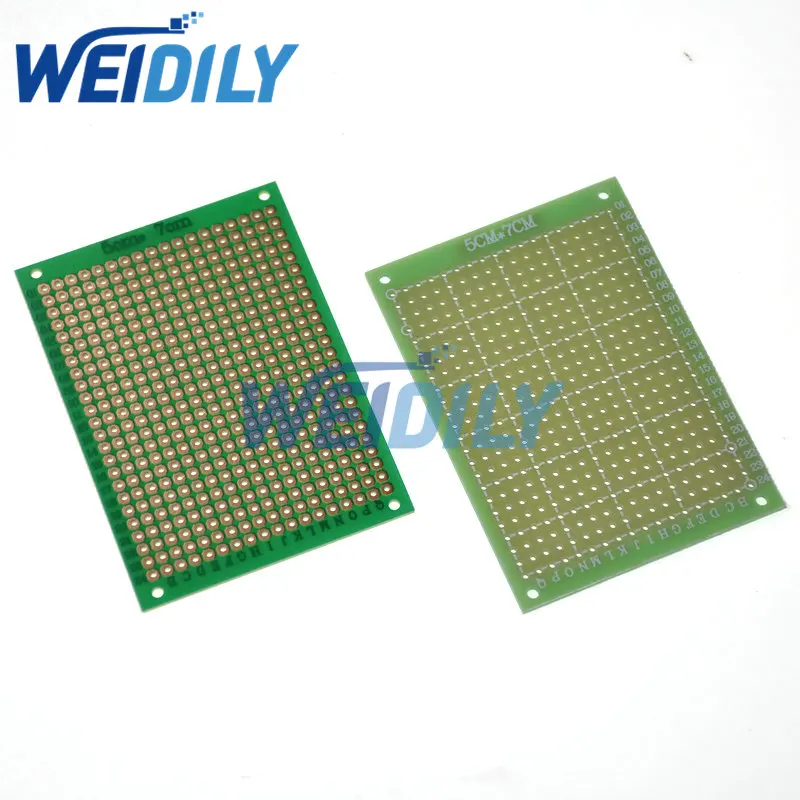 2PCS-5-7CM-Single-Side-PCB-Board-Glass-Fiber-Green-PCB-Circuit-Board ...