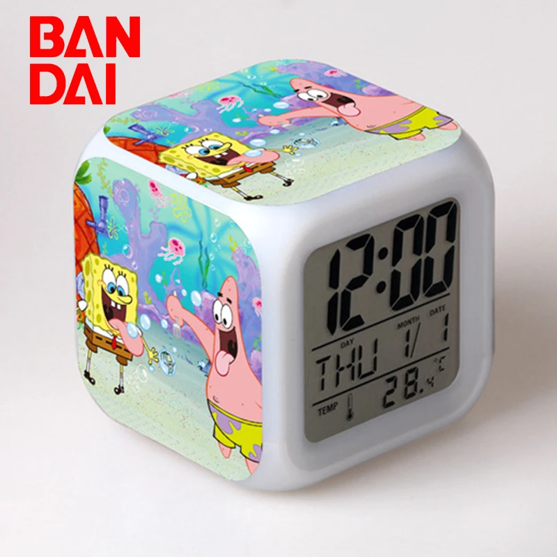 Led Alarm Clock Spongebob