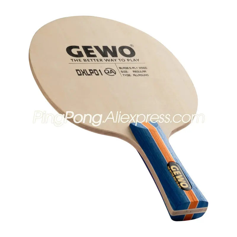 Original GEWO DXLP01 Table Tennis Blade Racket (Light Weight, 5 Ply ...