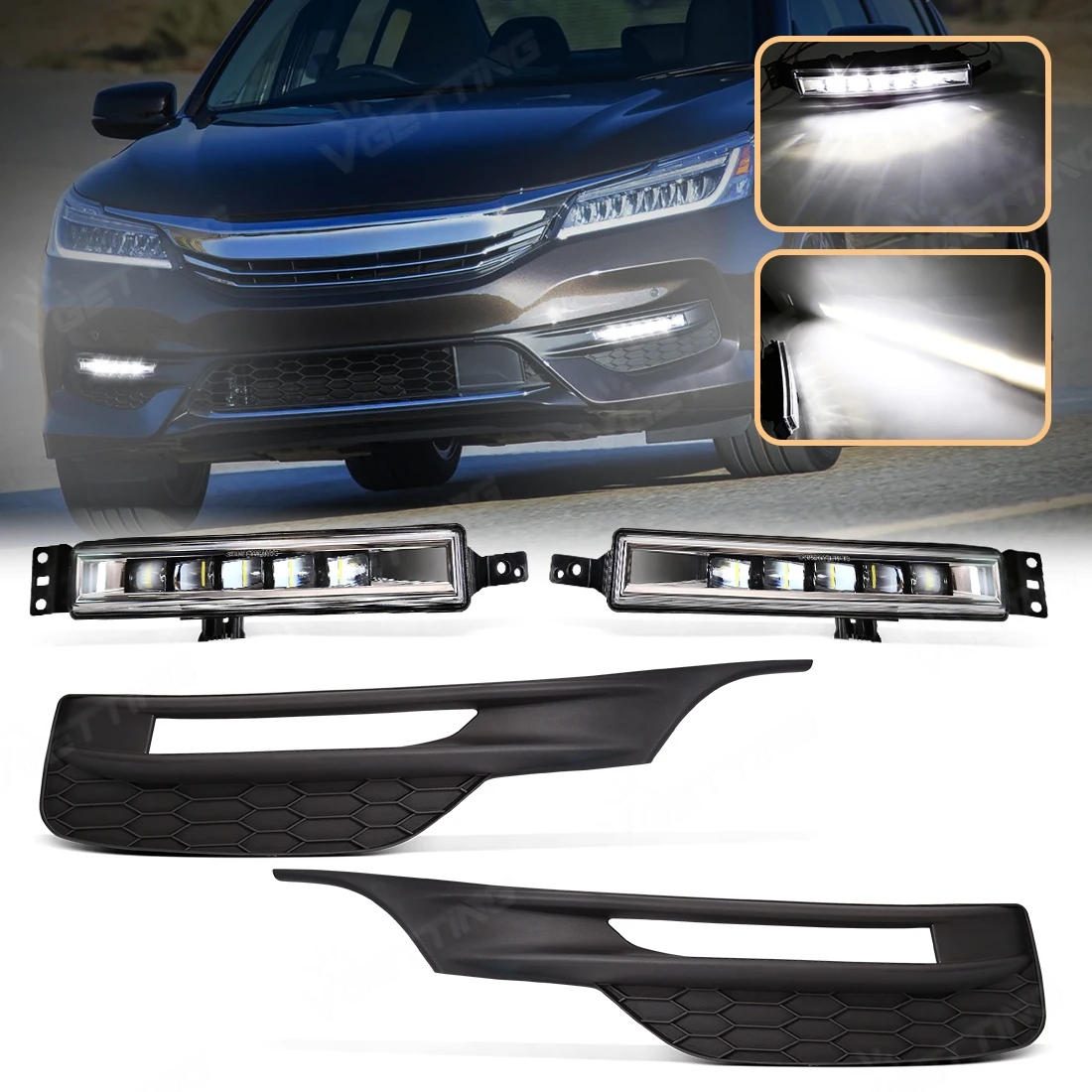 2017 Honda Accord Daytime Running Lights Replacement
