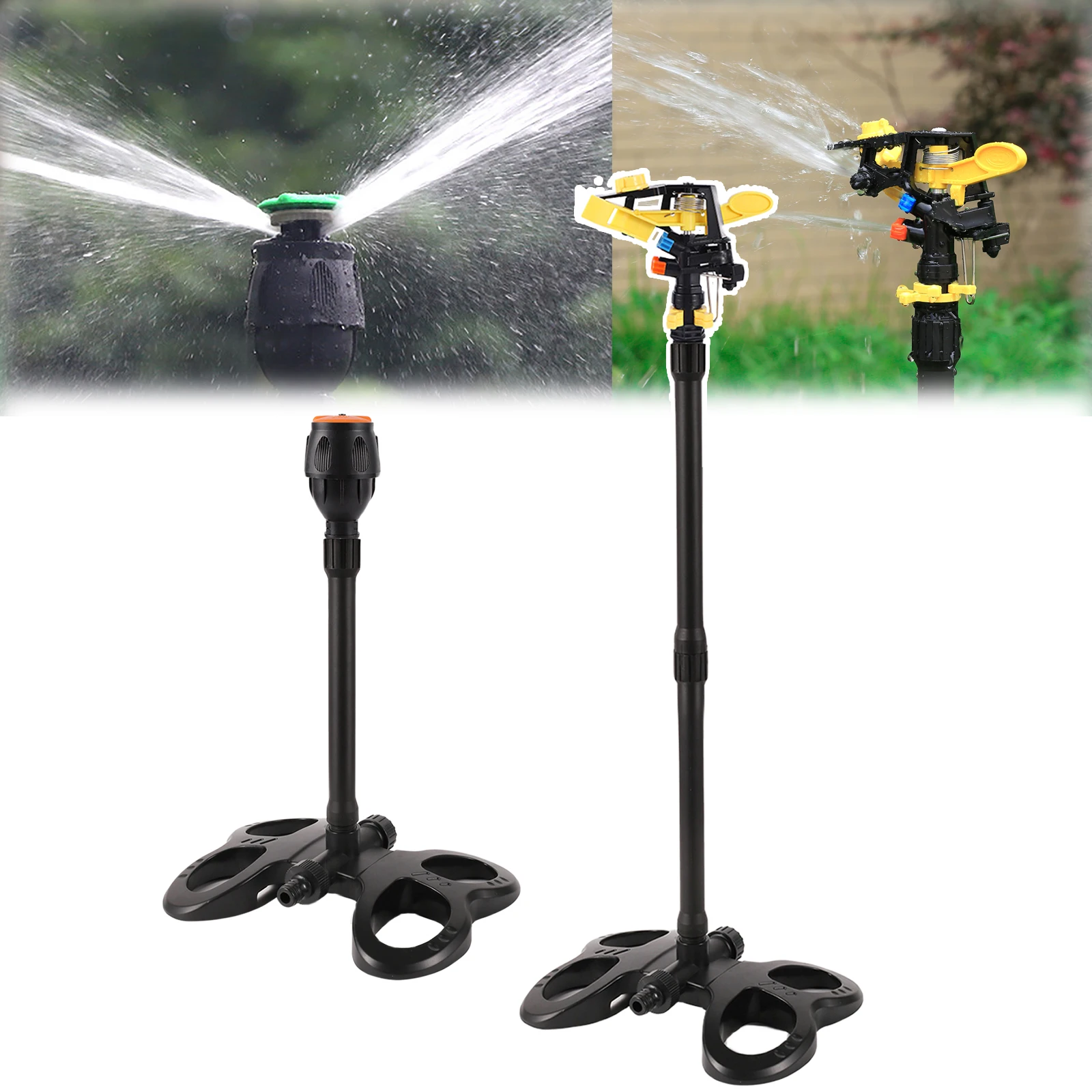 Irrigatore-per-irrigazione-da-giardino-con-Base-supporto-esteso-ugello ...