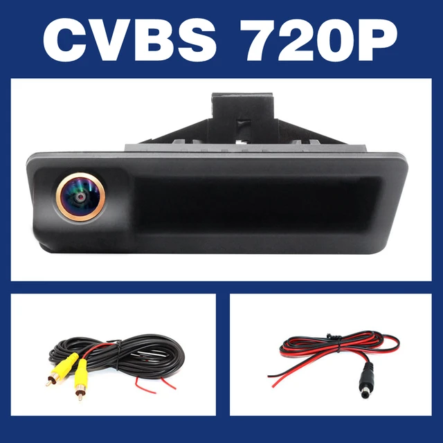 Vehicle HD AHD 1080P Fisheye Lens Car Reverse Backup Trunk Handle ...