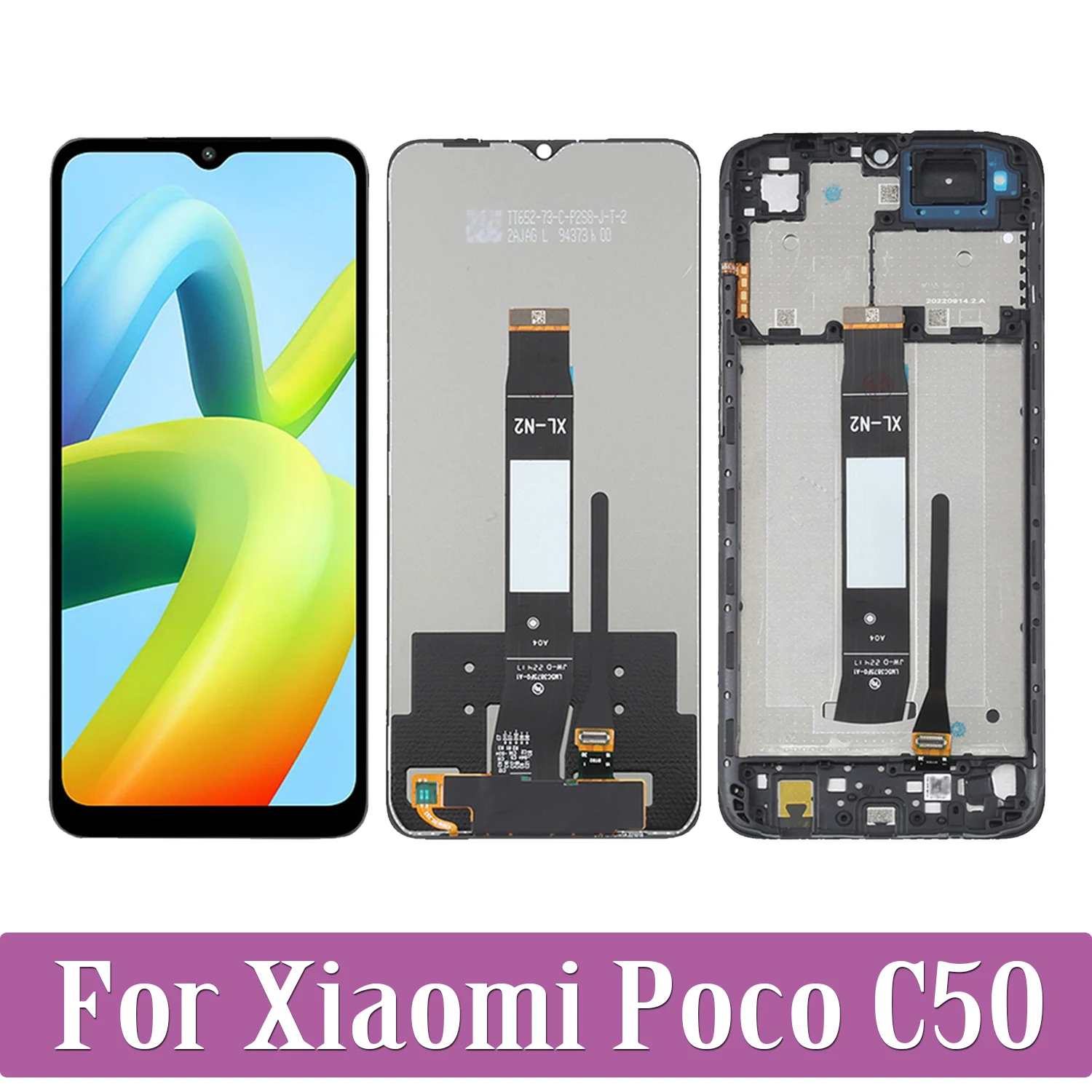 For-Xiaomi-Poco-C50-MZB0D3DIN-220733SPI-220733SPH-LCD-Display-Touch ...