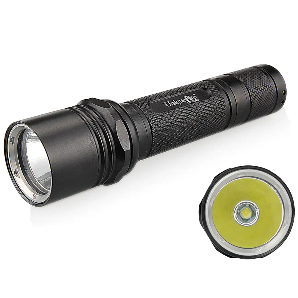 UniqueFire-504B-Mini-LED-Flashlight-136mm-Length-5-Modes-White-Light ...