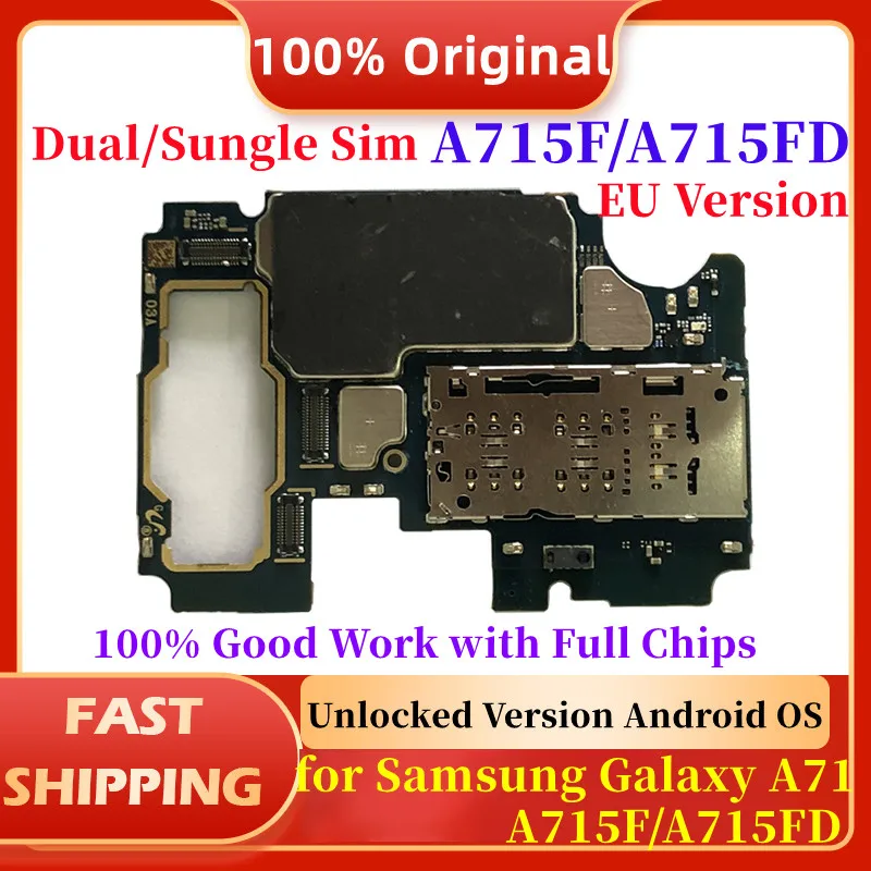 Original Unlocked For Samsung Galaxy A71 A715F/FD EU Version ...