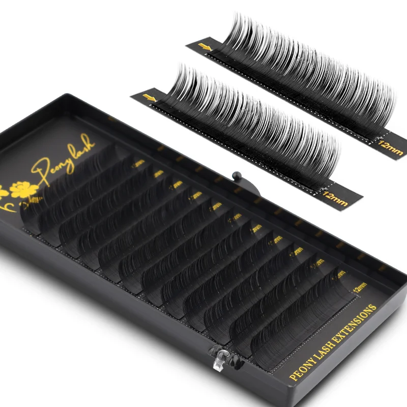 PEONY-Professional-Classical-Eyelashes-Russian-Volume-Matte-Self ...