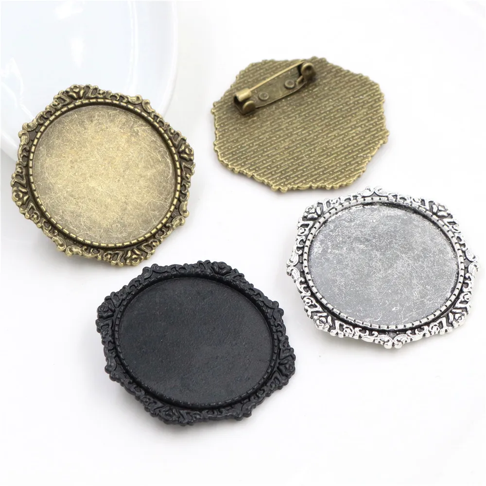 5pcs-lot-30mm-Inner-Size-Black-and-Antique-Silver-Plated-And-Bronze ...