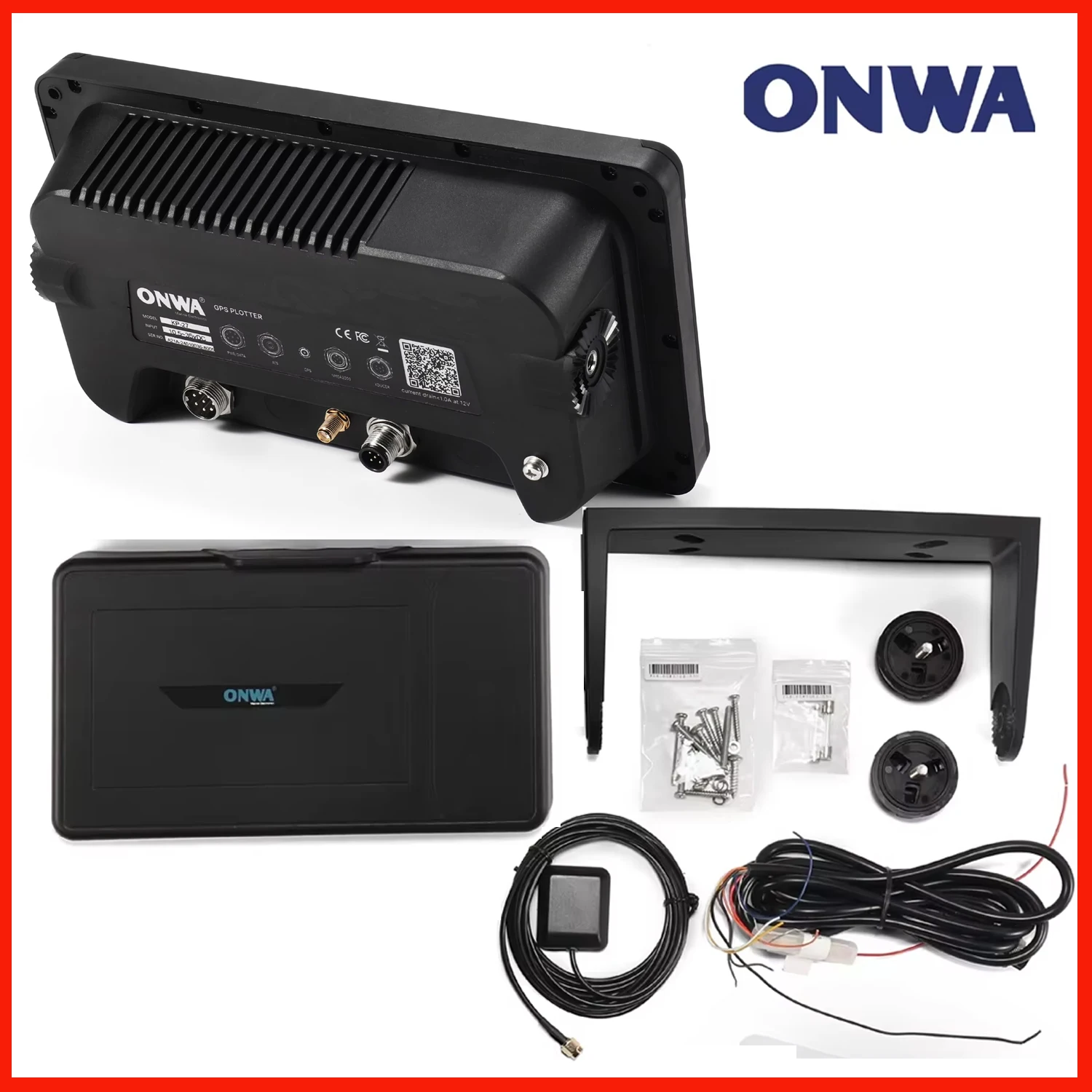 KP-27 ONWA Marine GPS Chart Plotter GPS SBAS Marine Navigator Locator ...