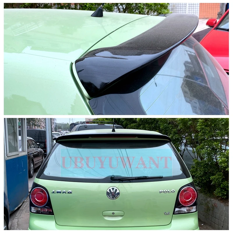 For-Volkswagen-Polo-Spoiler-2006-2007-2008-2009-2010-Spoiler-Decoration ...