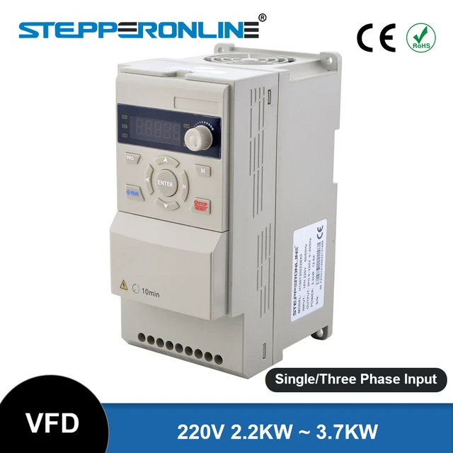 H100 Series VFD 3HP Single/Three Phase 220V Variable, 49% OFF