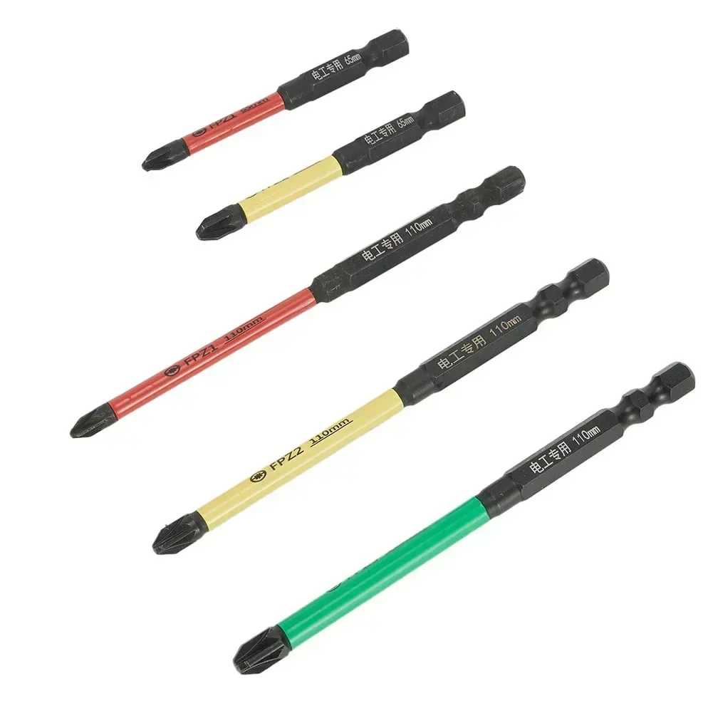 65-110MM-Magnetic-Special-Slotted-PZ-Screwdriver-Cross-Bit-FPZ1-FPZ2 ...