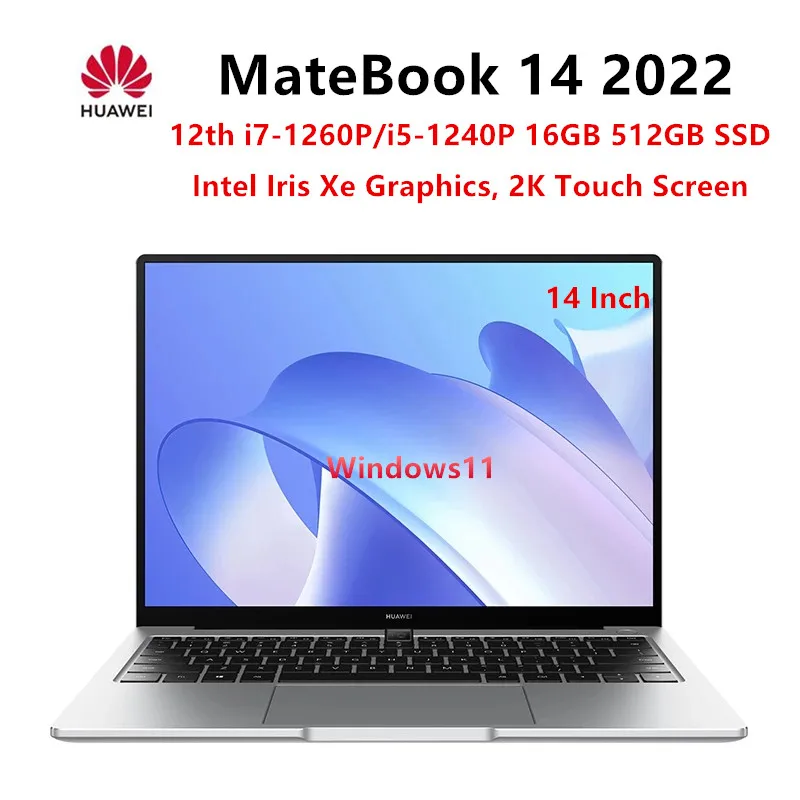 Huawei ordenador portátil MateBook 14 de alta gama, versión 2022 Core ...