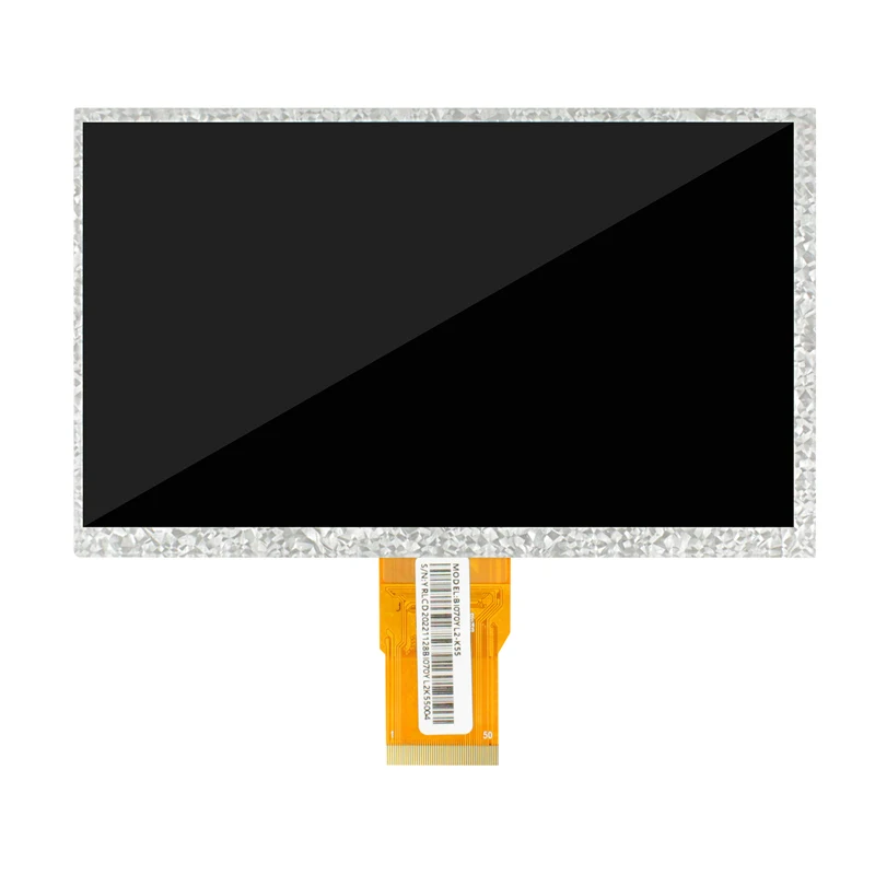 7.0 Inch LCD Display Screen Resolution 800x480 1024x600 FPC 50 Pins for ...