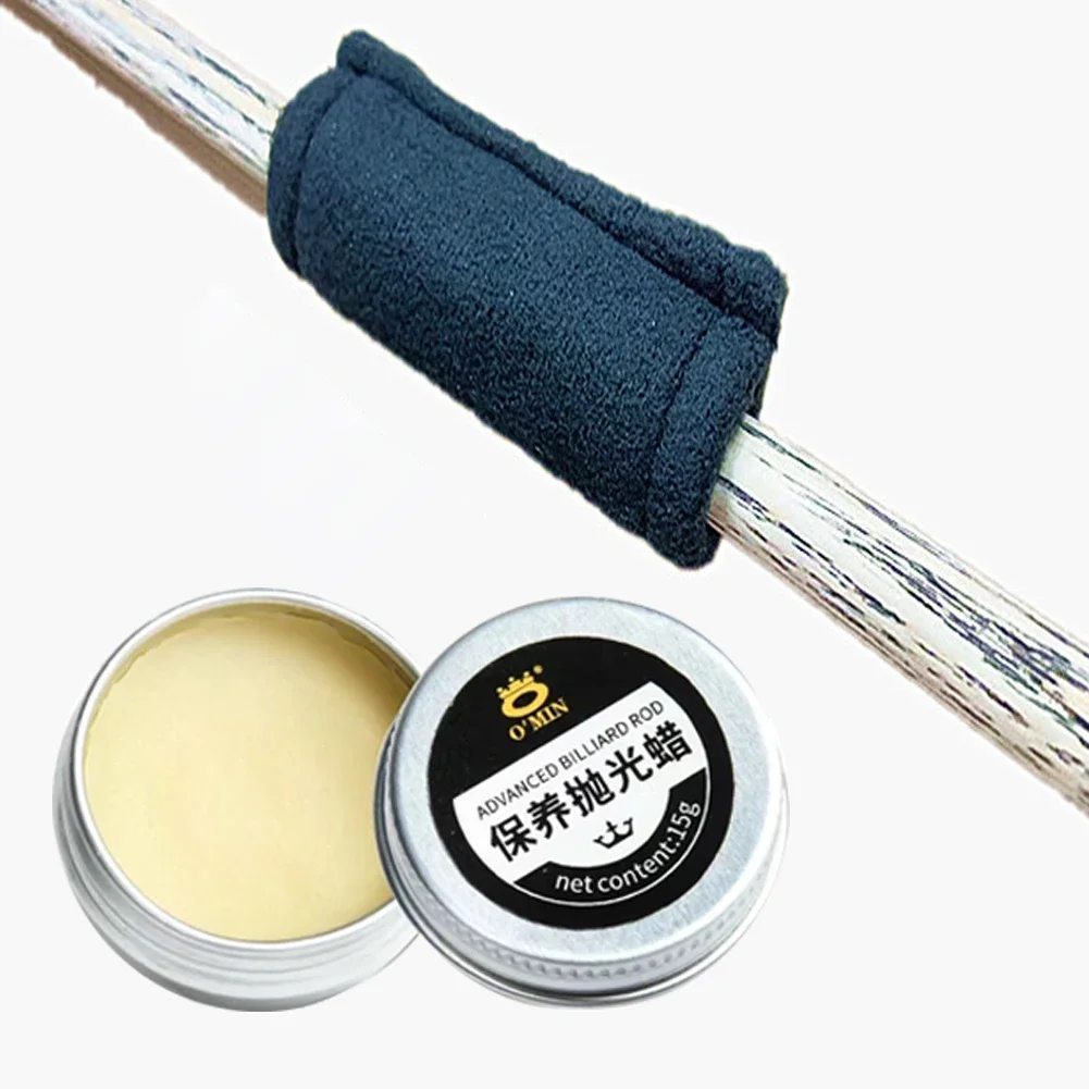 Pool Cue Shaft Wax Billiards Equipment Pool Cue Slide Wax Billiards ...