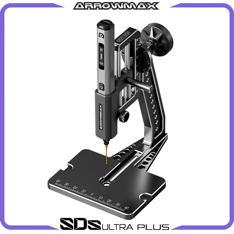 Arrowmax-Mini-Elektrische-Boor-Met-Tafelpers-Draadloze-Handboorkit-Voor ...