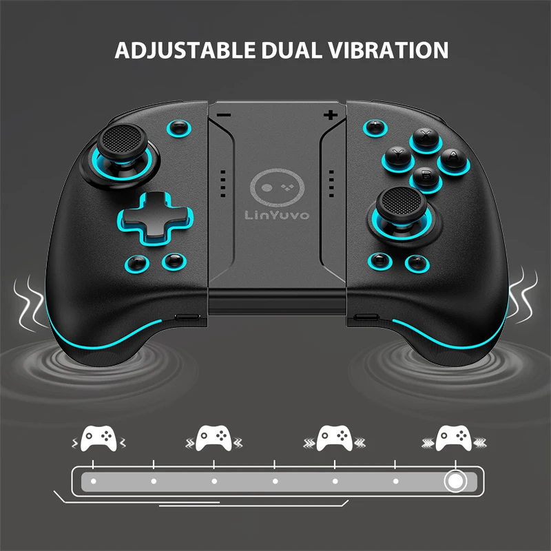 Mando-mec-nico-KS47-Joystick-de-Metal-inal-mbrico-Bluetooth-Compatible ...