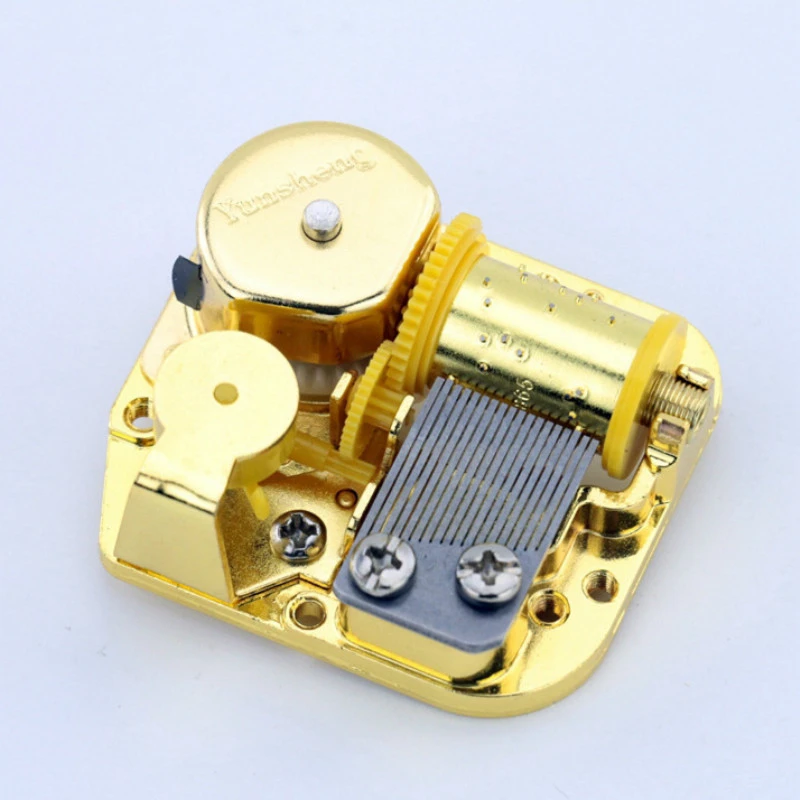 Gold-plated Music Box Yunsheng Movement 22 Kinds Diy Musical Box ...