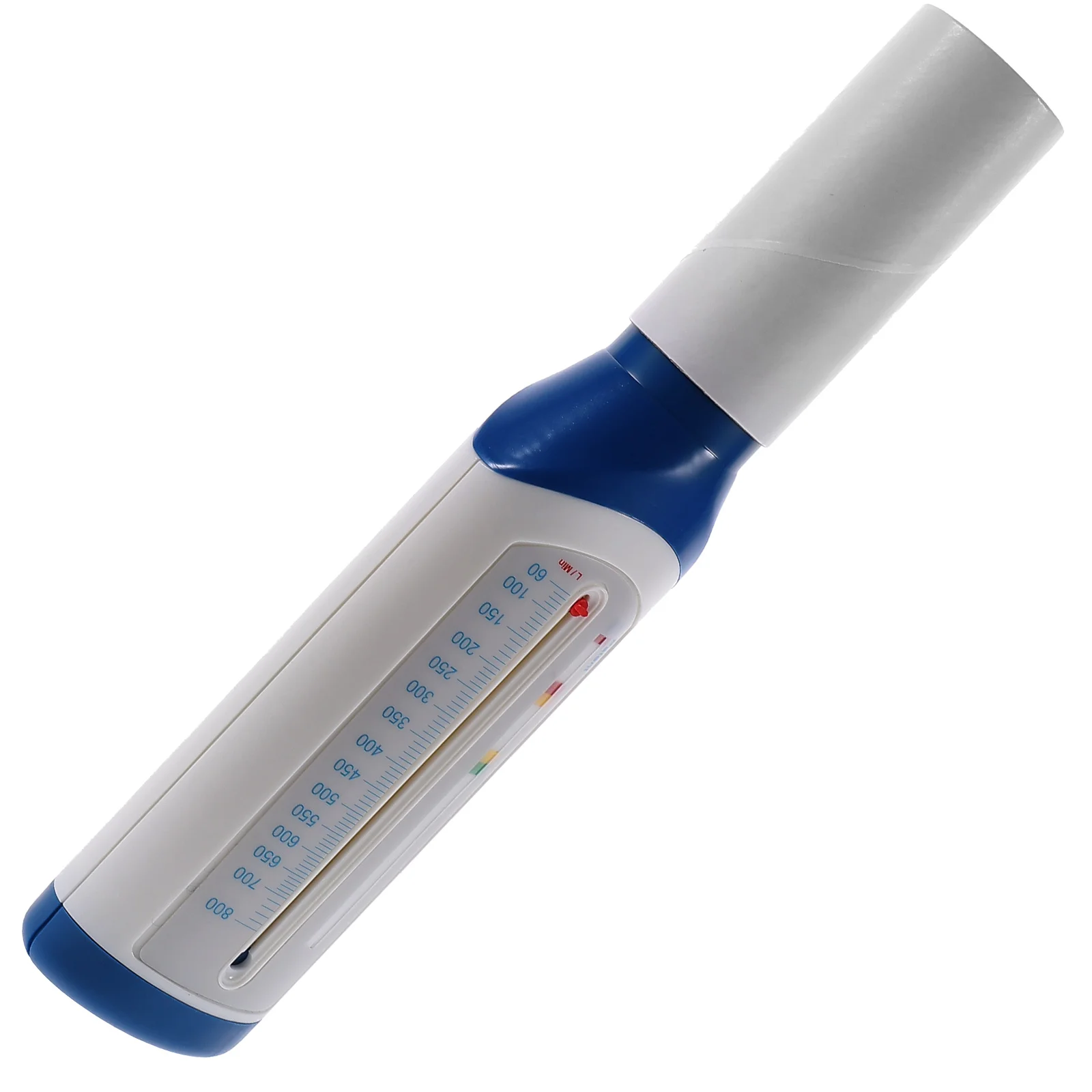 Tragbares Spirometer Peak Flow Meter – Exspiratorischer Flussmesser für Lungen und Asthma – Spargut