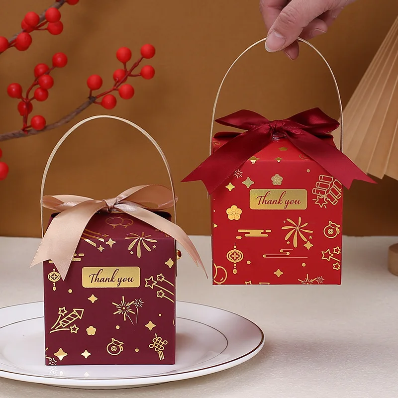 20/50pcs New Wedding Candy Box Candy Boxes Gift Bag Engagement Return ...