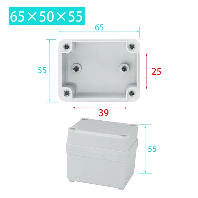 ABS plastic waterproof junction box AG Outdoor rain proof box Outdoor ...