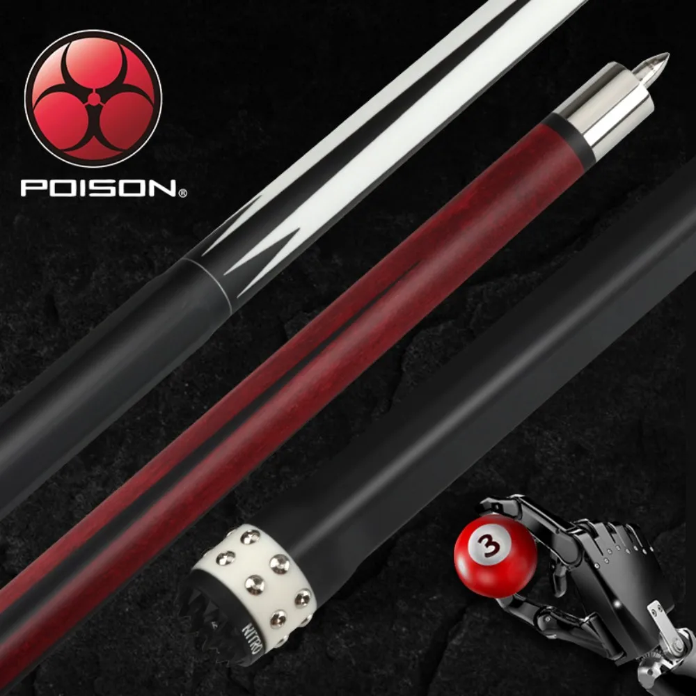 POISON-58-1-2-NI-Series-North-American-Maple-Billiard-Pool-Cue-Stick-12 ...