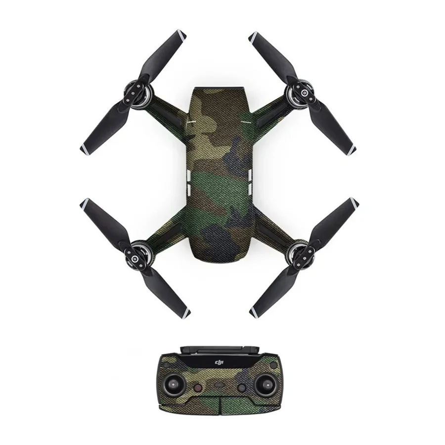 27-Styles-Camo-Style-PVC-Decal-Skin-Sticker-For-DJI-Spark-Drone-Body ...