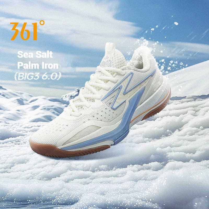 361 Degrees BIG3 6.0 Men's Basketball Sports Shoes Wear-Resistant Non ...