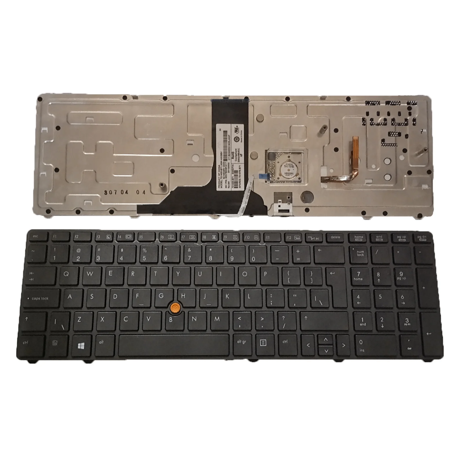 New Shen Zhen hot sale new laptop keyboard for HP Elitebook 8760W 8770W ...