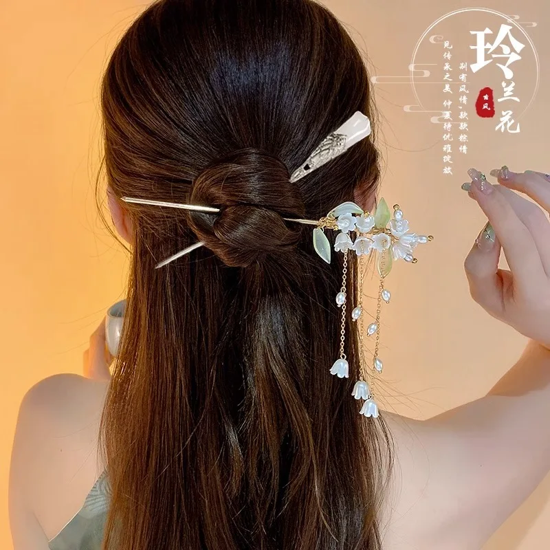 Chinese-Ancient-Style-Step-Shake-Hairpin-New-Chinese-Style-Pan-Hair ...