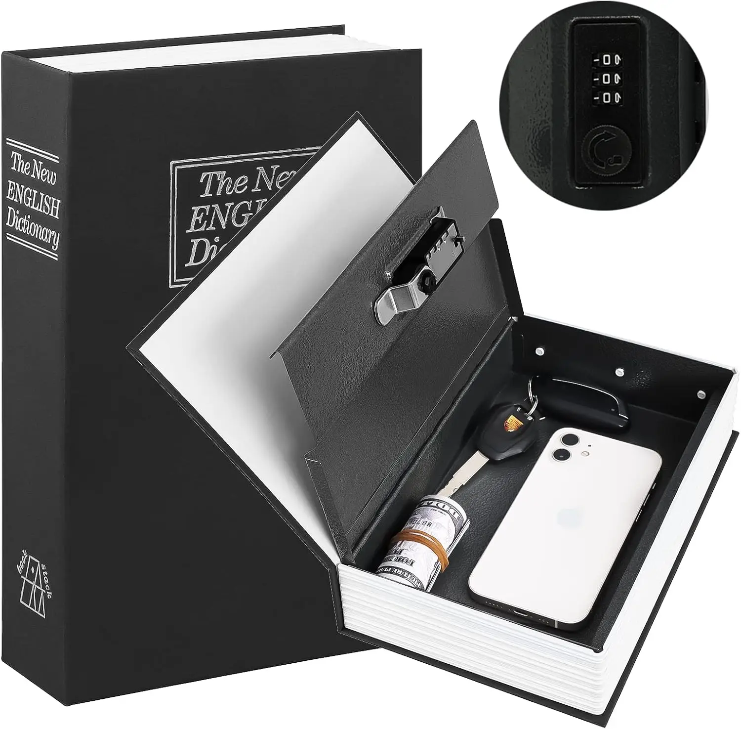 Diversion Book Safe Storage Box Dictionary Secret Safe Can with ...