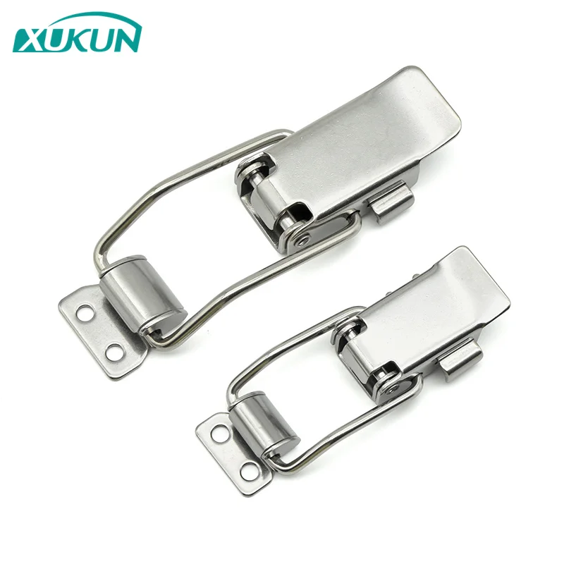 Duck-mouth-Buckle-Hook-Lock-Stainless-Steel-Spring-Loaded-Draw-Toggle ...