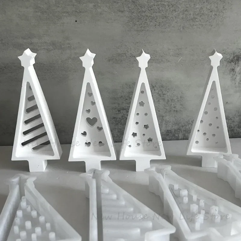 Christmas-Tree-Silicone-Mold-LED-Light-Candle-Holder-Casting-Molds-Warm ...
