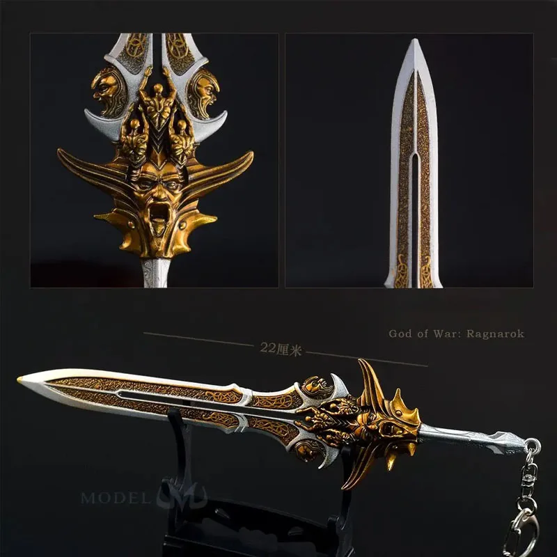 22cm-God-of-War-Weapon-Model-Kratos-Blade-of-Olympus-Zeus-Alloy ...