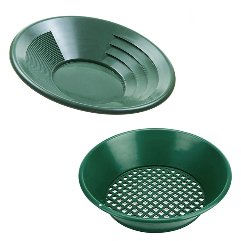 Plastic Detection Tools | Plastic Bowl | Gold Mining | Gold Sieve - 2 ...