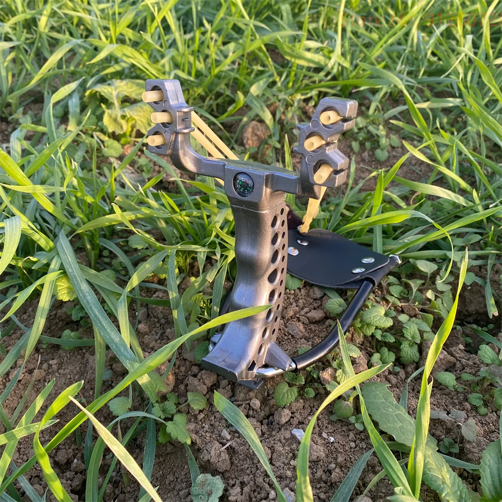 Powerful-Hunt-Slingshot-Outdoor-Fishing-Catapult-Tool-with-Archery-Rubber-band-Arrow-Dart-Adult ...