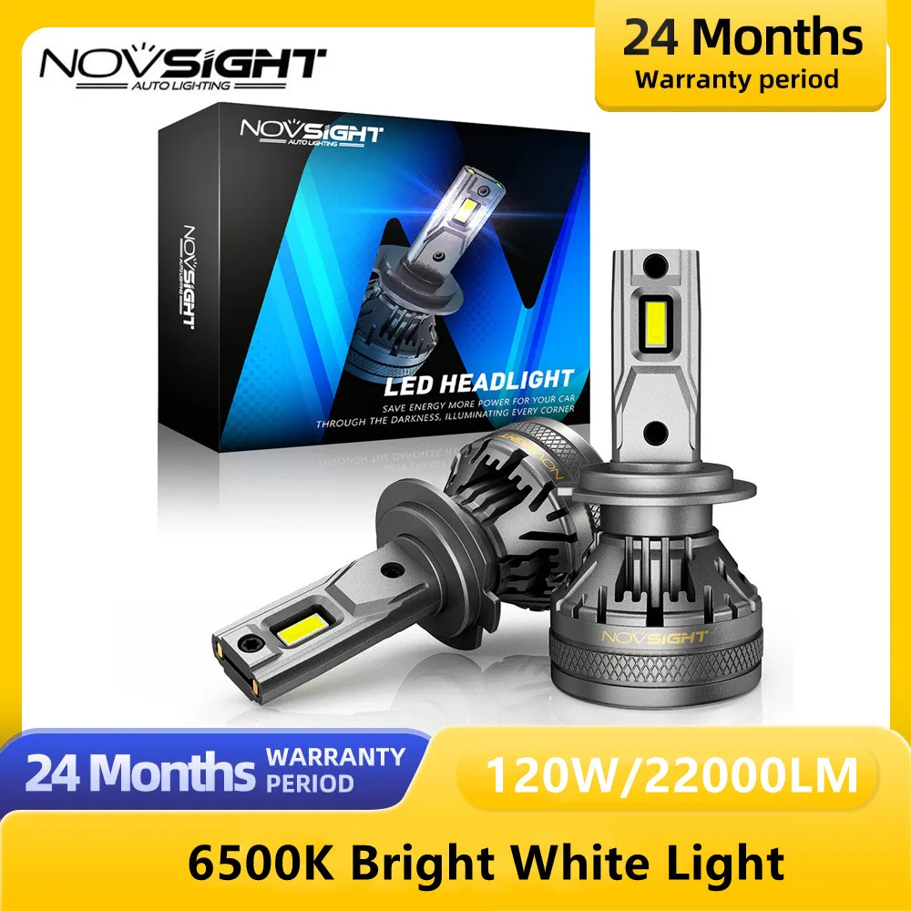 NOVSIGHT-H7-LED-Headlight-For-Car-H4-LED-H1-H3-9012-Auto-Headlamp-Bulbs ...