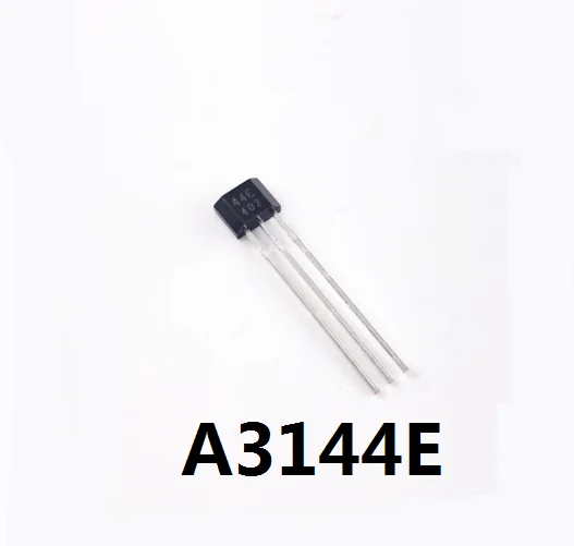 Frete grátis um lote 10 peças novo sensor de efeito hall a3144 a3144e ...